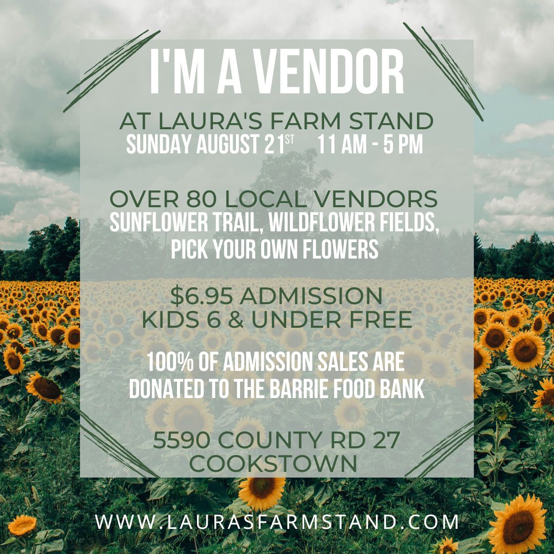 We're A Vendor at Laura's Farm Stand on Sunday, August 21st – Vintage ...