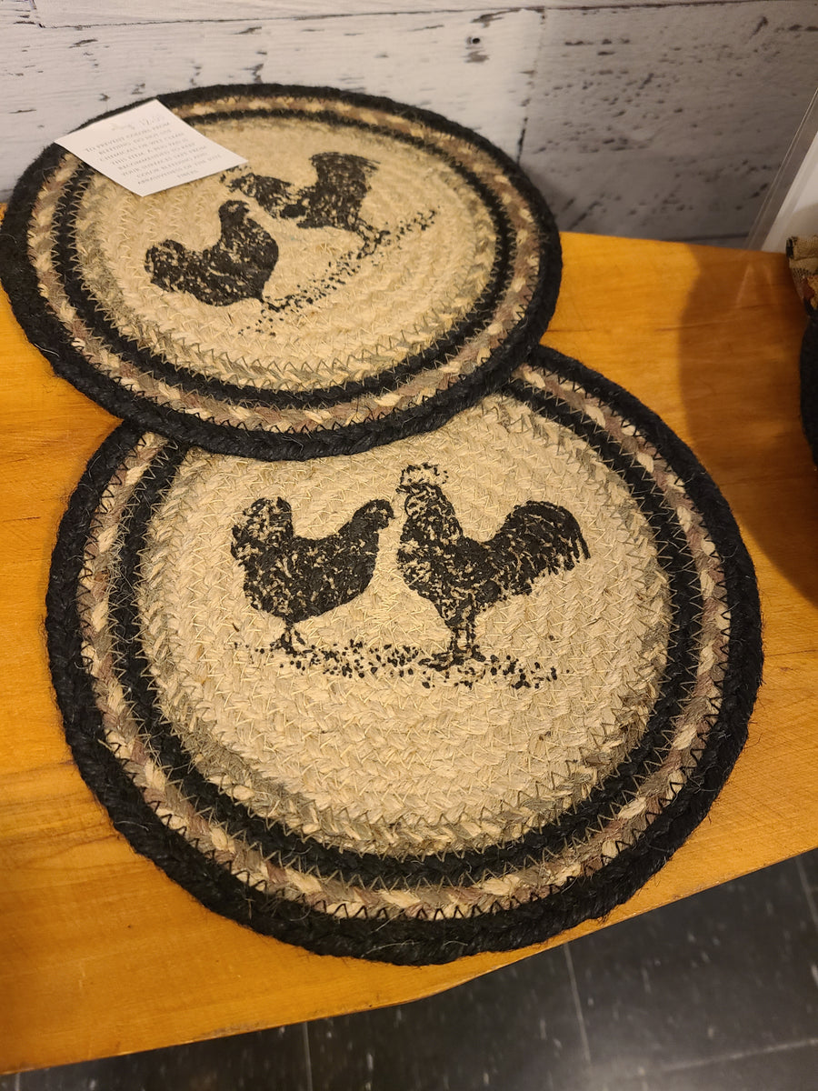 Jute Trivets – Vintage Rustic Decor